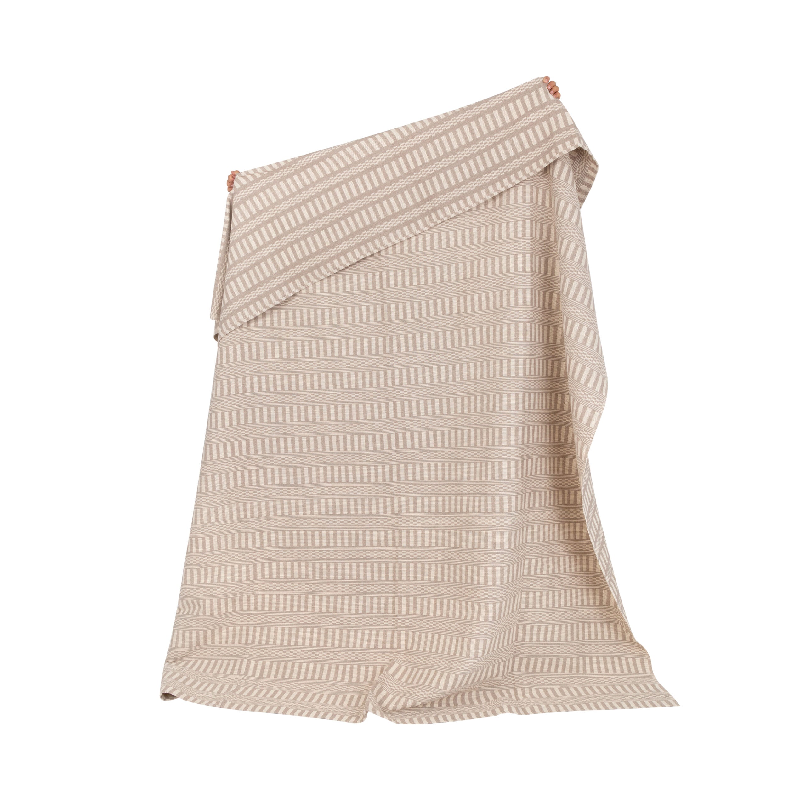 Greige Dash Bed Cover – kiliim International